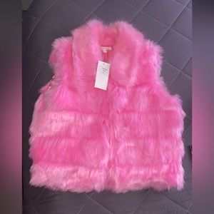 Hot & Delicious | Jackets & Coats | New Pink Faux Fur Vest | Poshmark
